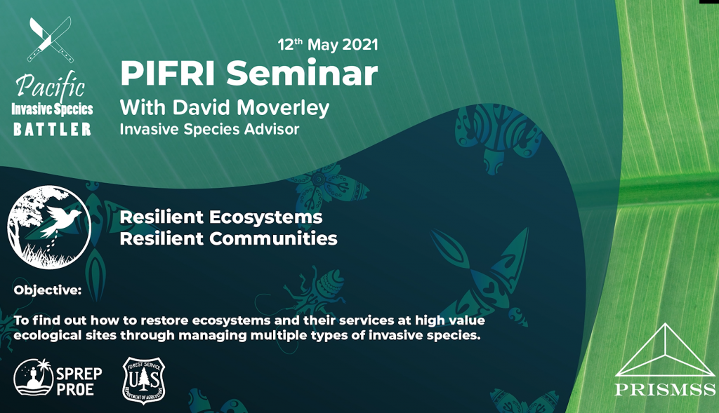 RESILIENT ECOSYSTEMS - RESILIENT COMMUNITIES | Pacific Environment